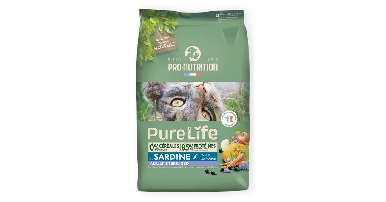 Flatazor Pro-Nutrition PureLife Cat Sterilized - Flatazor macskatápok ...